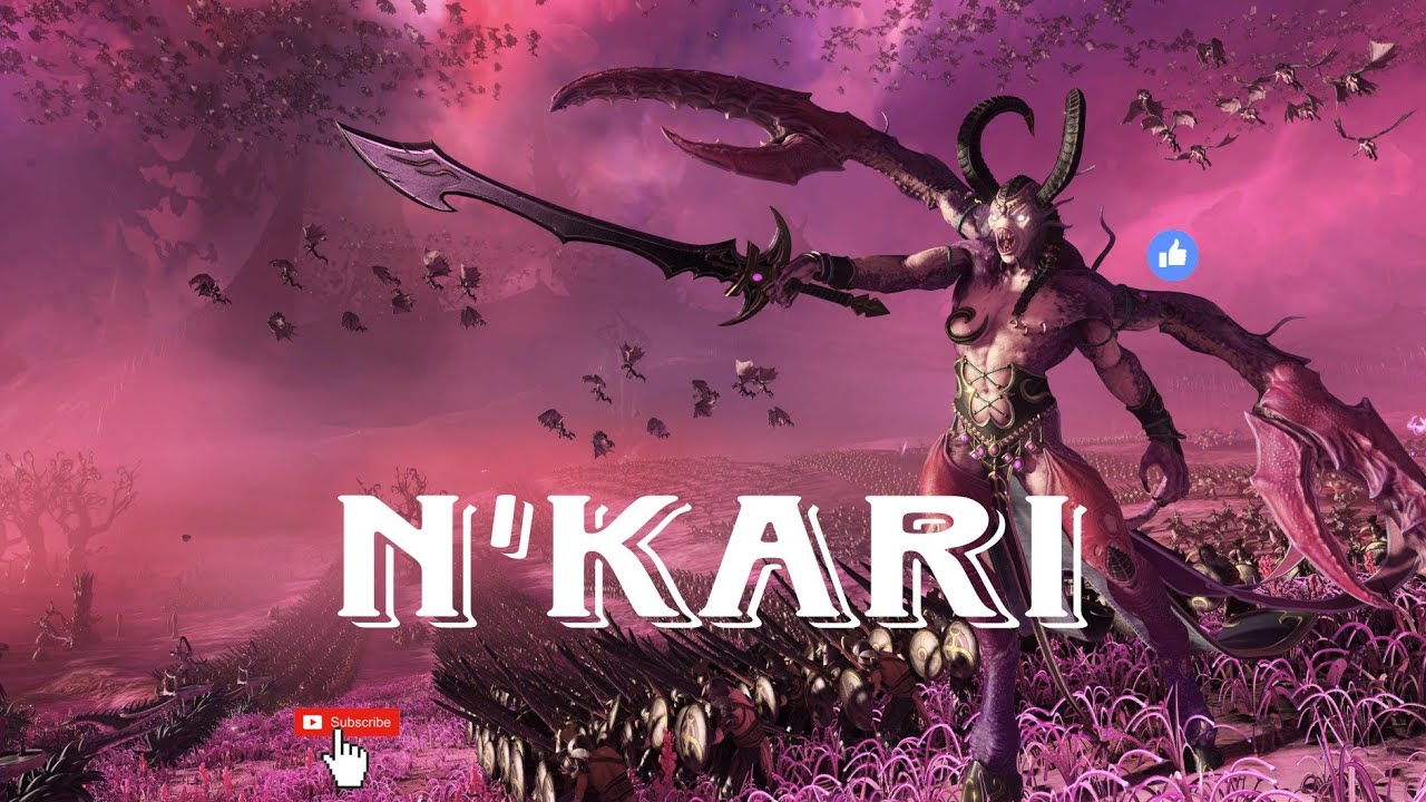 Zagrajmy w Warhammer 3 Total War N'Kari #1 Królestwo Chaosu - YouTube
