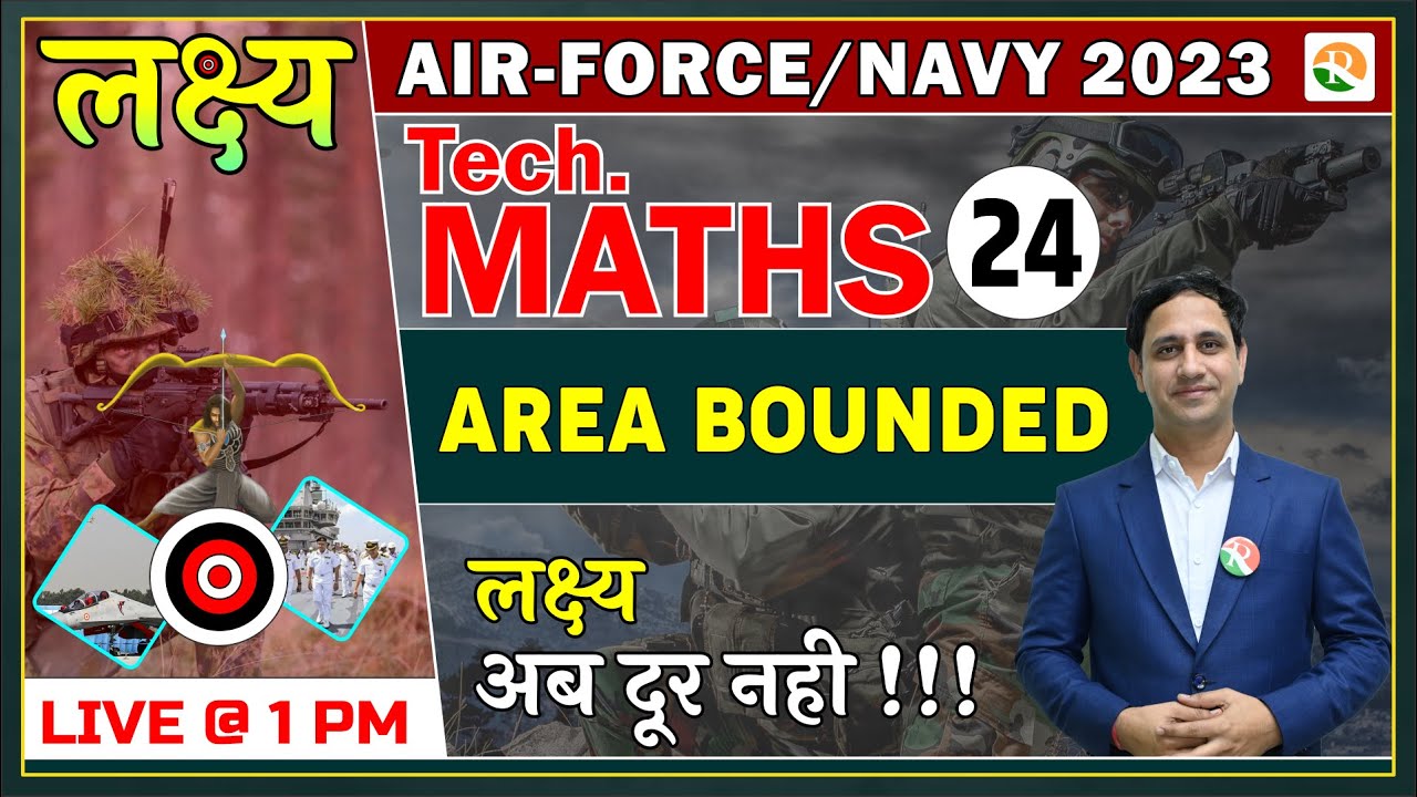 Airforce Maths Classes | Area Bounded for Airforce | Airforce Maths ...