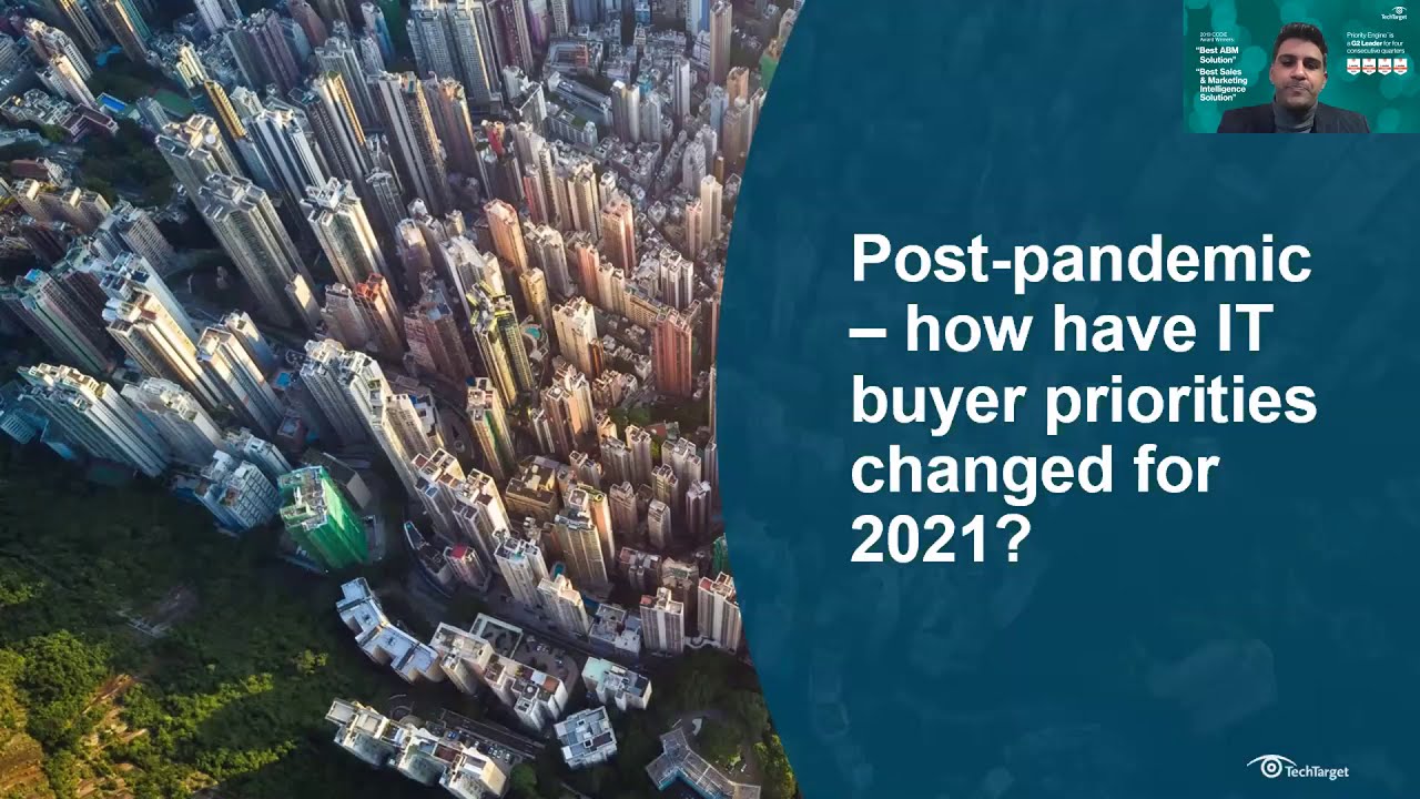 The reprioritisation of technologiesand recasting of the buying team, a ...