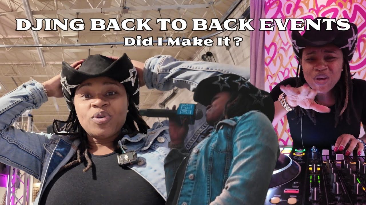 DJING BACK TO BACK EVENTS. DID I MAKE IT? - YouTube