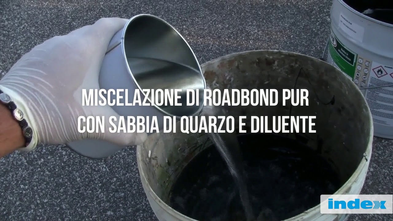 ROADBOND PUR - INDEX SpA - MASTICE PER LA SIGILLATURA A FREDDO DI ...