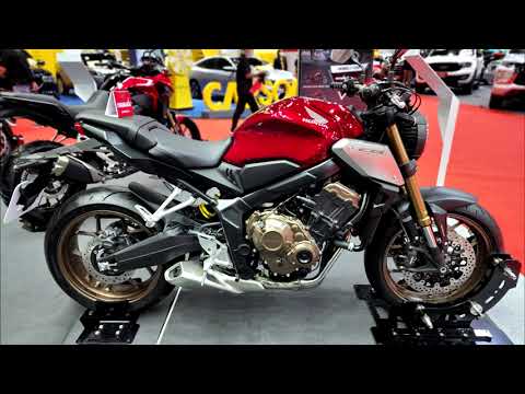 Honda CB650 R CANDY CHROMOSPHERE RED 2022 - YouTube