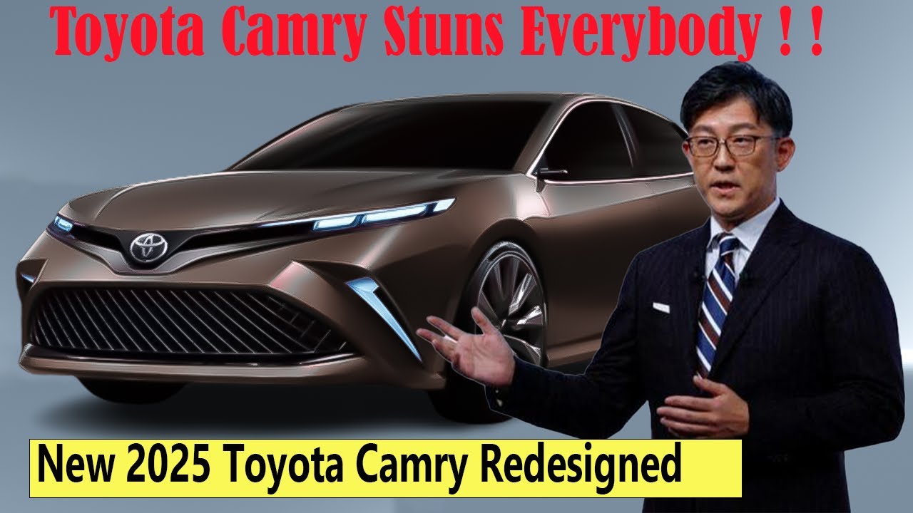 Upcoming: All-New 2025 Toyota Camry Revealed with New Design - Toyota ...