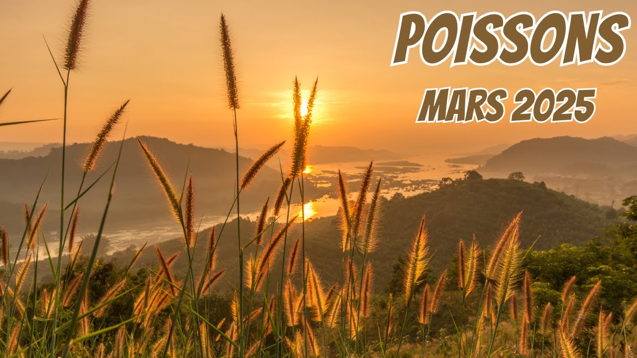 ♓ #POISSONS - MARS 2025 - UN GRAIN DE SABLE S'EST GLISSÉ DANS L ...