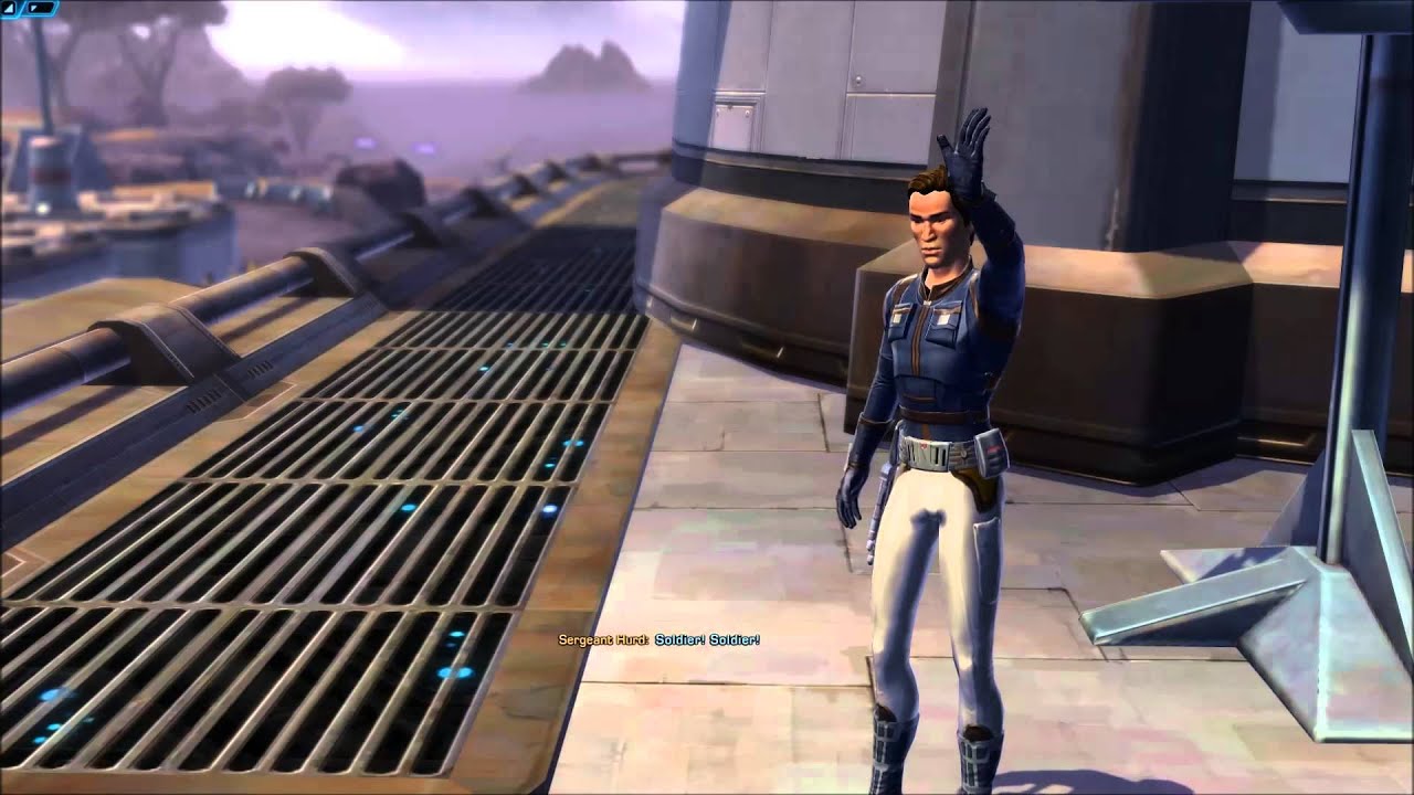 SWTOR - Trooper part 1 Ord Mantell (complete) - YouTube