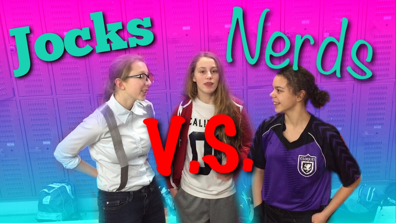 JOCKS vs NERDS //(please read desc.)ashleysvlogginghere - YouTube