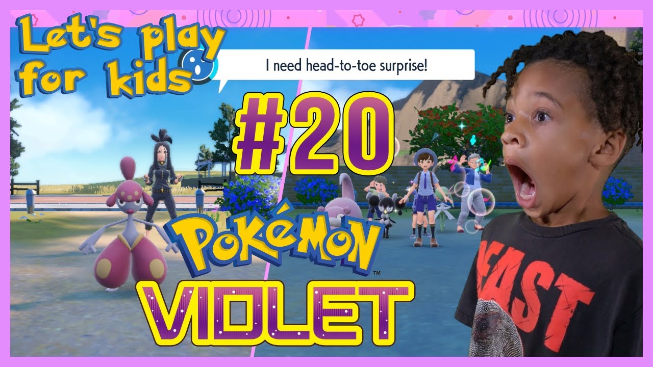 Pokémon Violet with Voices | Psychic Gym First Attempt [20/34] - YouTube