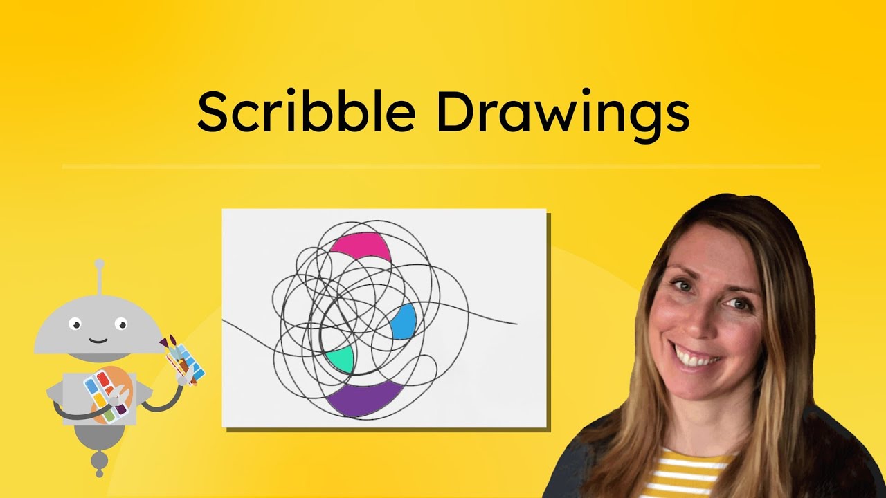 Scribble Drawings - Art for Kids! - YouTube