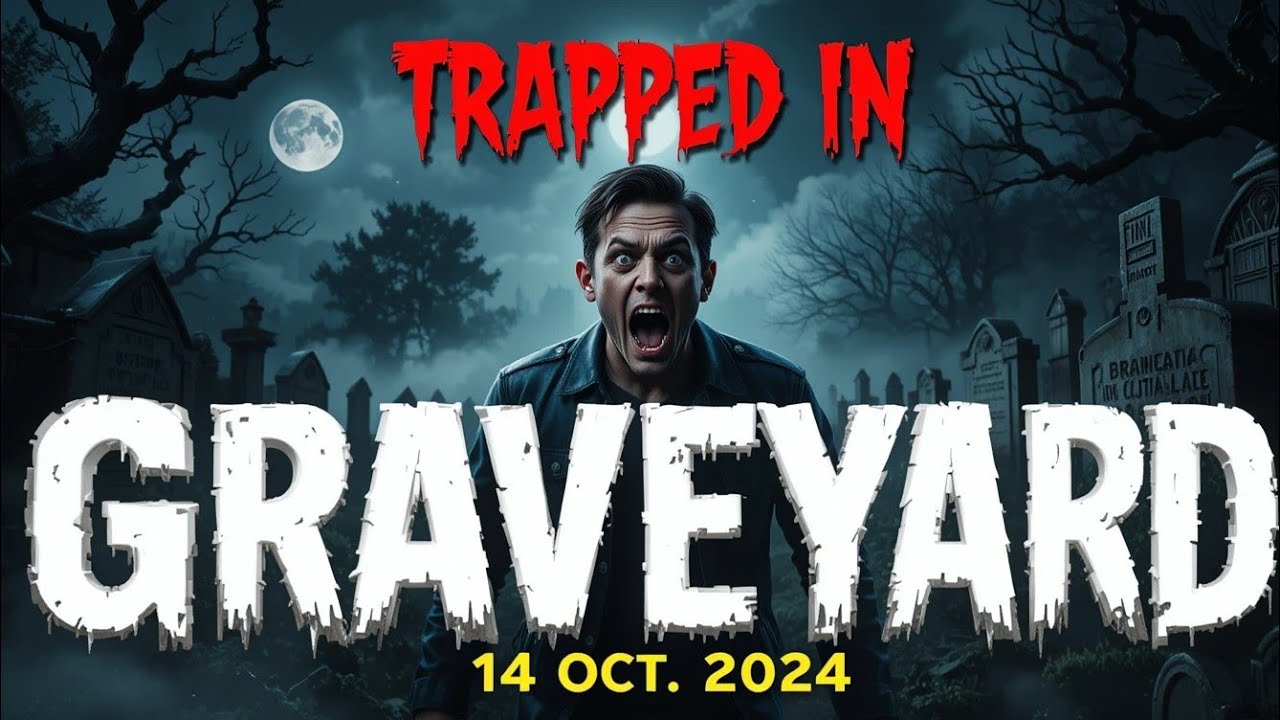 I am Trapped in GRAVEYARD - A night of TERROR | Horror Storytelling in ...