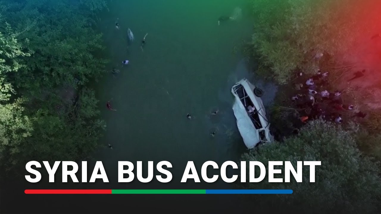 At least 7 killed after school bus plunges into river in Syria | ABS ...