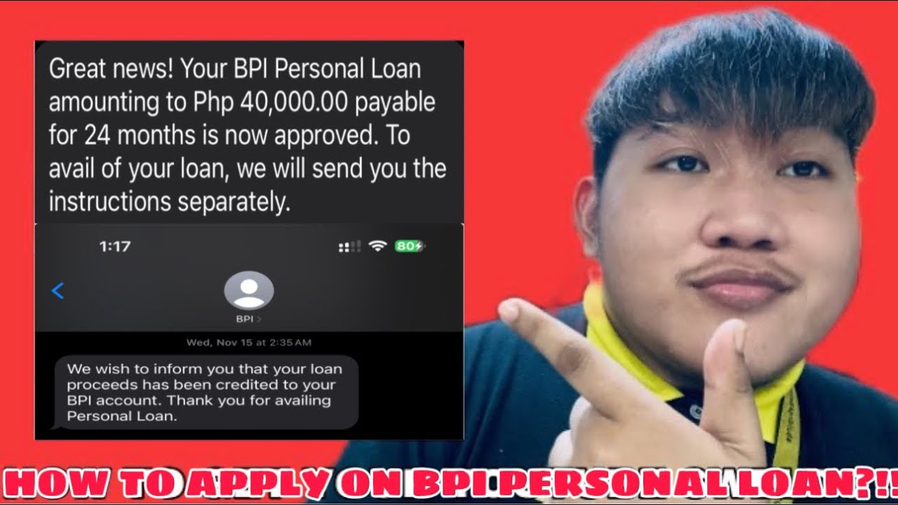 BPI PERSONAL LOAN | How to Apply BPI Personal Loan? (FULL PROCESS ...