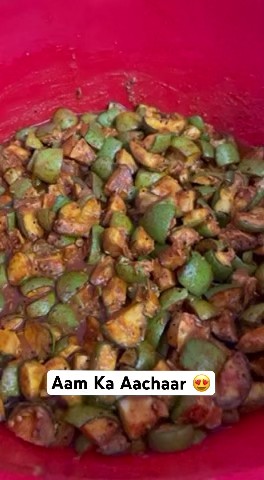 Aam ka Aachaar 😍 #shorts #recipe #cooking - YouTube
