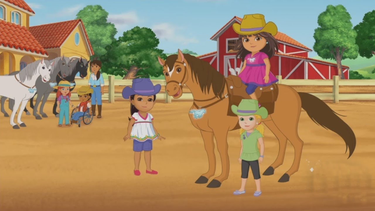 Dora - LEGEND OF THE LOST HORSES (Watchkreen Style) - YouTube