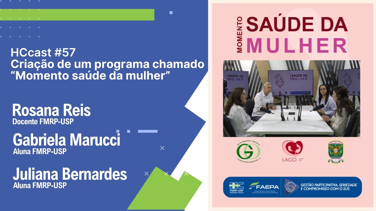 HCcast #57 - Projeto momento saúde da mulher - YouTube