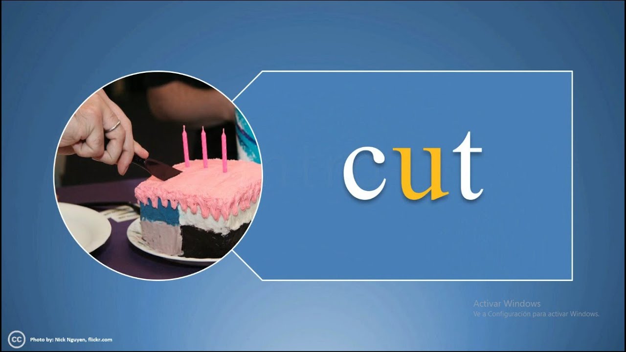 /ʌ/, as in the word CUT, #Englishvowels - YouTube