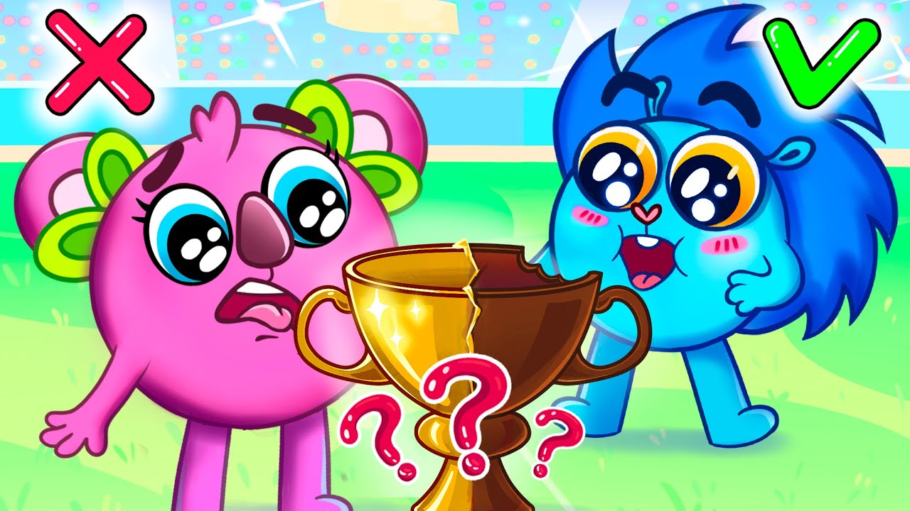 😻 Baby Zoo Staged A Chocolate Challenge 💝💝 | Funny Kids Stories 😻🐨🐰🦁 ...