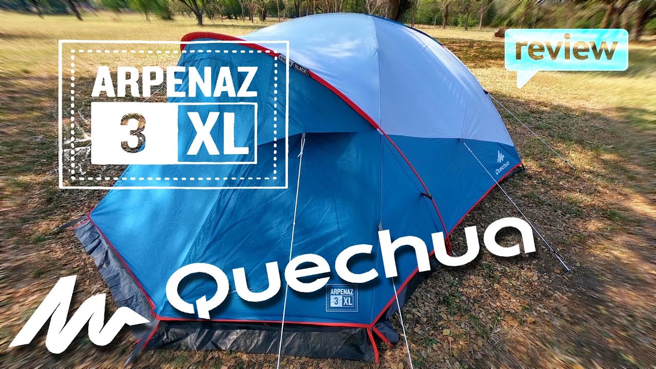 เต็นท์ Quechua ARPENAZ 3 XL FRESH & BLACK สำหรับ 3 คน - YouTube