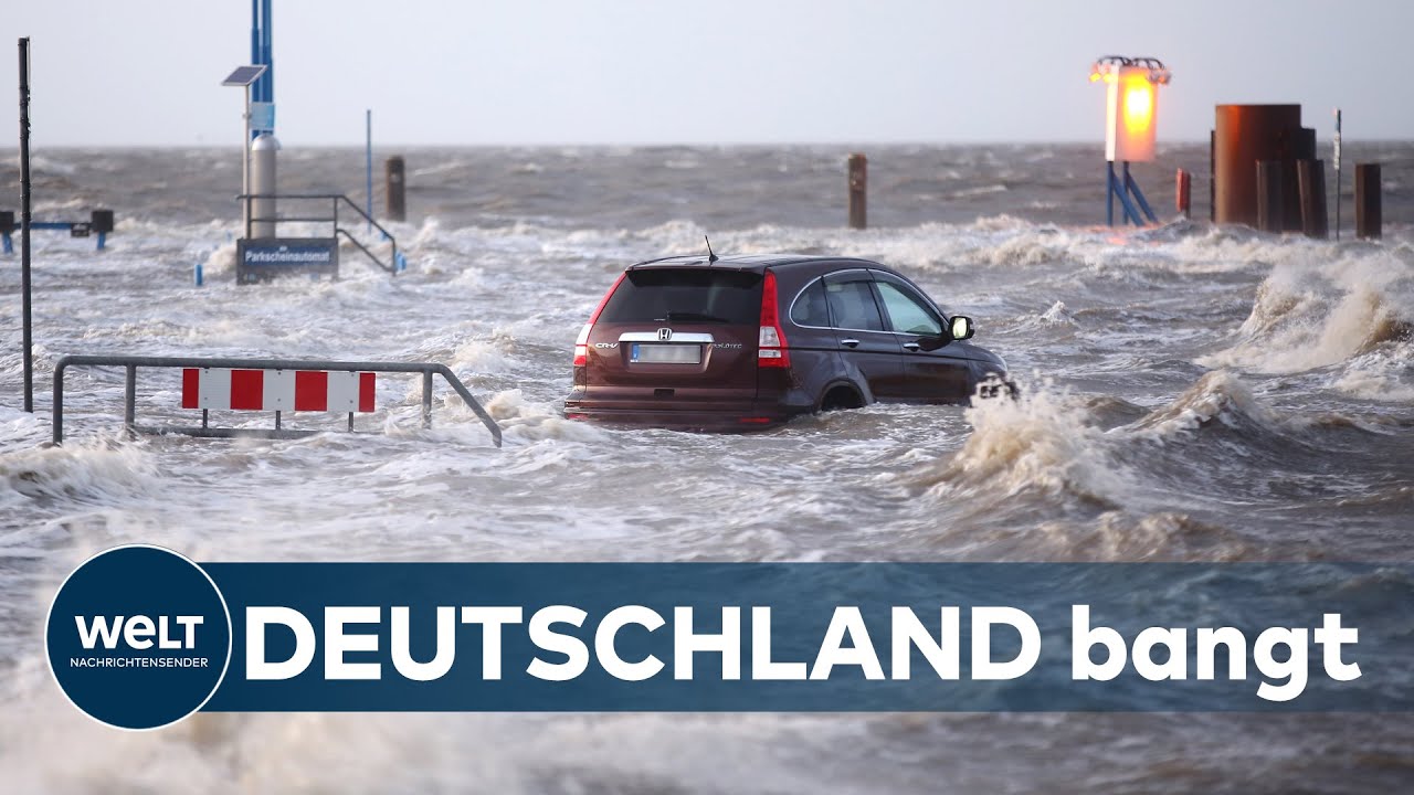 STURM SABINE: So bereitet Deutschland sich auf den Orkan vor - YouTube