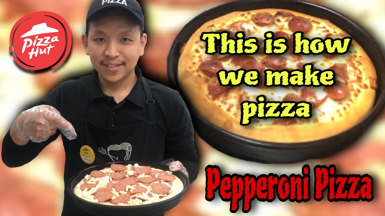 This is how we make pizza | pizza hut life | पिज्जा बनाउदै ल 😊 - YouTube