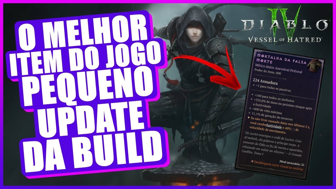 UM PEQUENO UPDATE DA BUILD DANÇA DE FACAS MAIS ALGUMAS DICAS - Diablo 4 ...