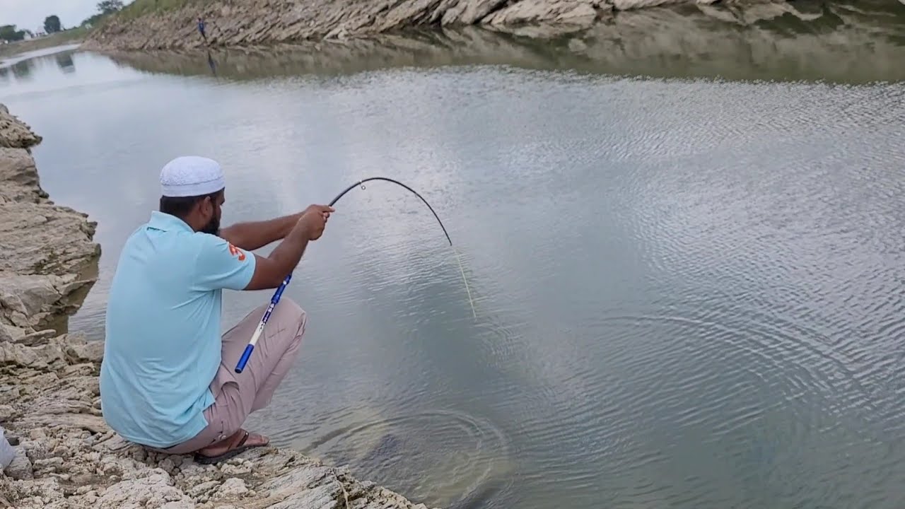 Baam Fishing|Best Hook Fishing Video|Catching The Indian Eel Fishes ...