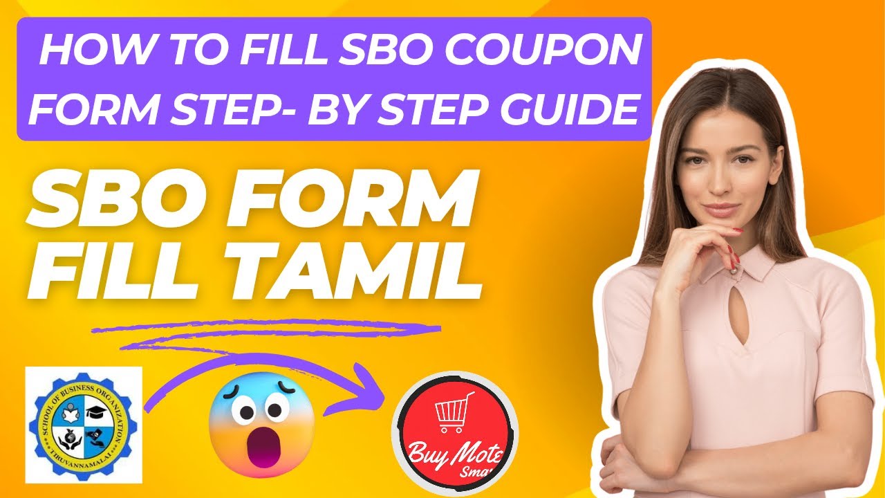 🛑"SBO Form Fill Tamil | How to Fill SBO Coupon Form Step-by-Step Guide ...