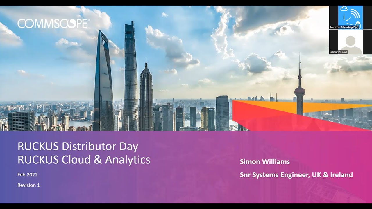 RUCKUS Technical Family Day: Modern Networks Powered By RUCKUS Cloud ...