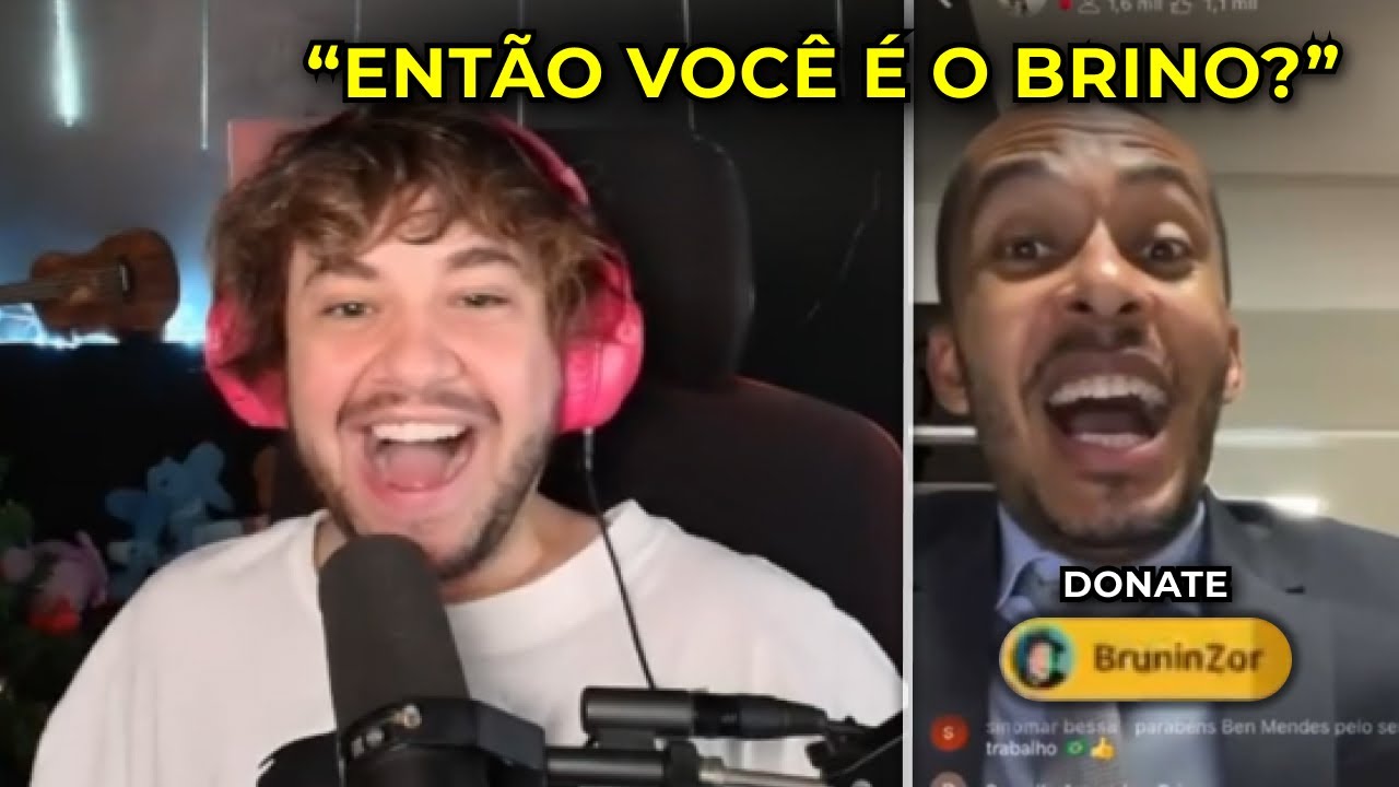 BRINO FOI NOTADO PELO BEN MENDES - YouTube