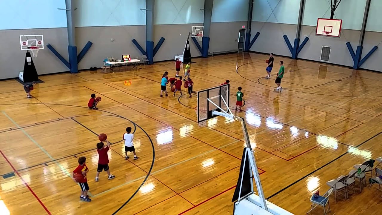 Basketball Camp - 1st/2nd Graders - YouTube