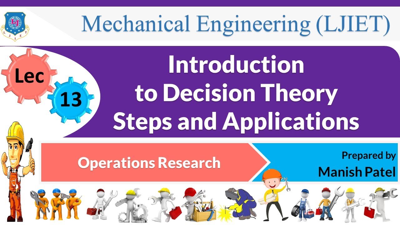 L 13 Introduction to Decision Theory | Decision Theory | Operations ...