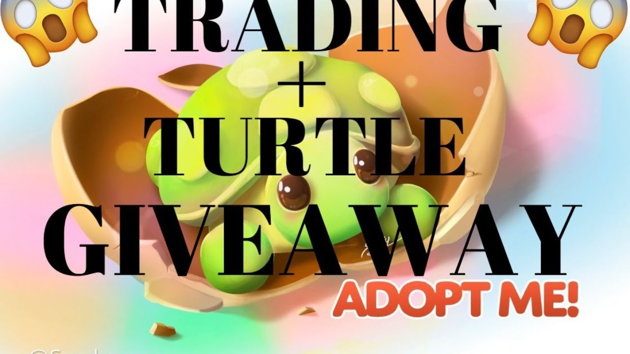 LIVE ADOPT ME TRADING AND TURTLE GIVEAWAY ! (ROBLOX ADOPT ME) - YouTube