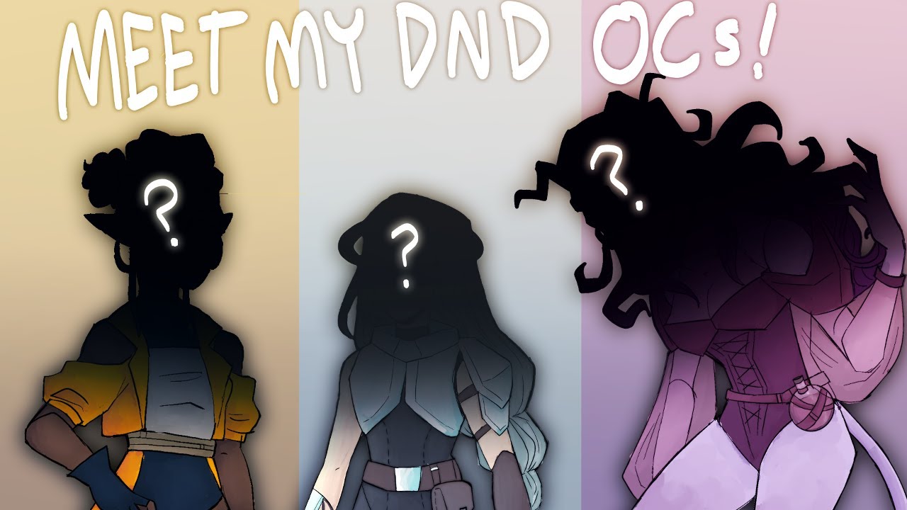 Meet My DnD Characters! (Bard, Ranger, and Sorcerer!) (Speedpaint ...