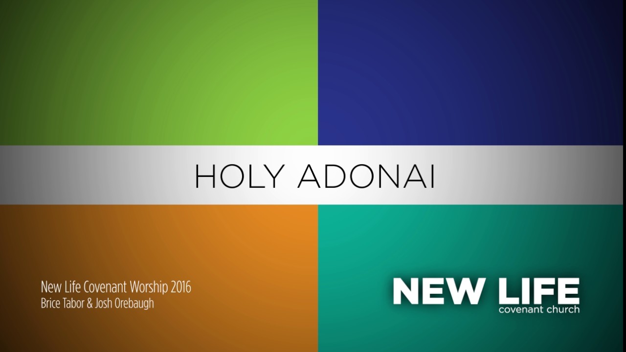 Holy Adonai - YouTube
