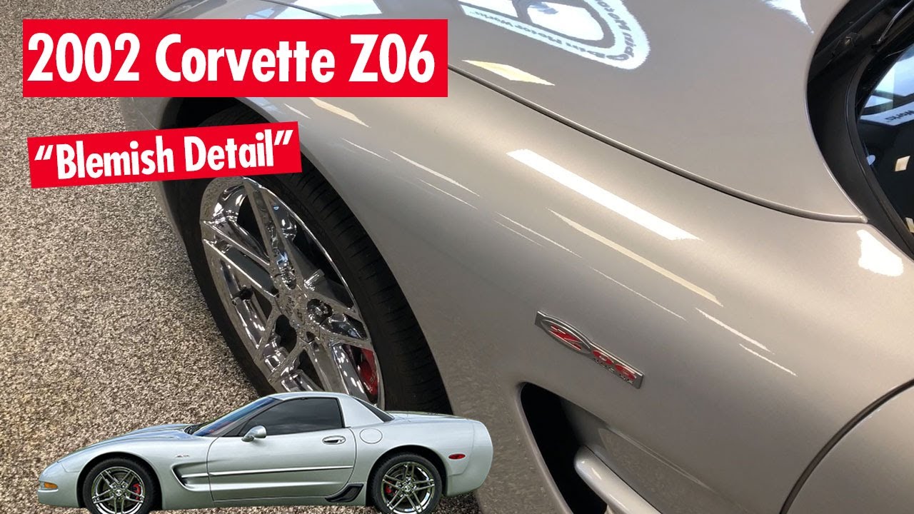 Quicksilver Metallic 2002 Corvette C5 Z06 - Blemish Detail - BaT ...