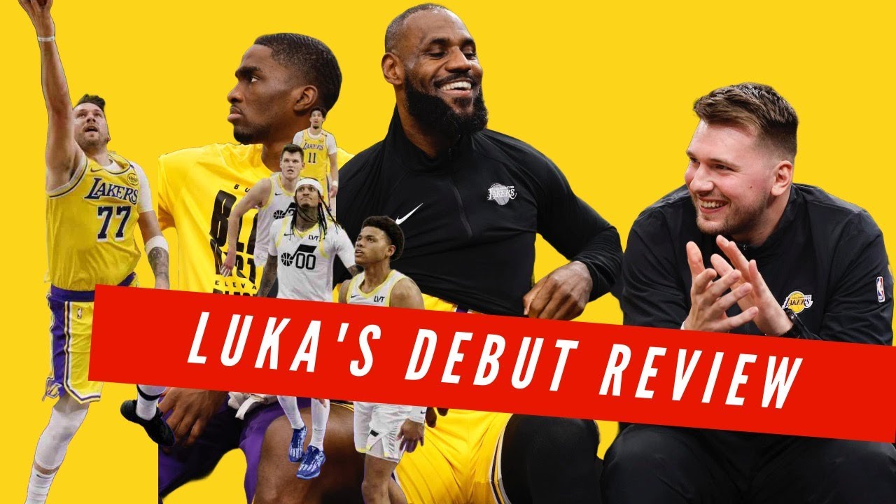 LUKA’S LAKER DEBUT REVIEW! - YouTube
