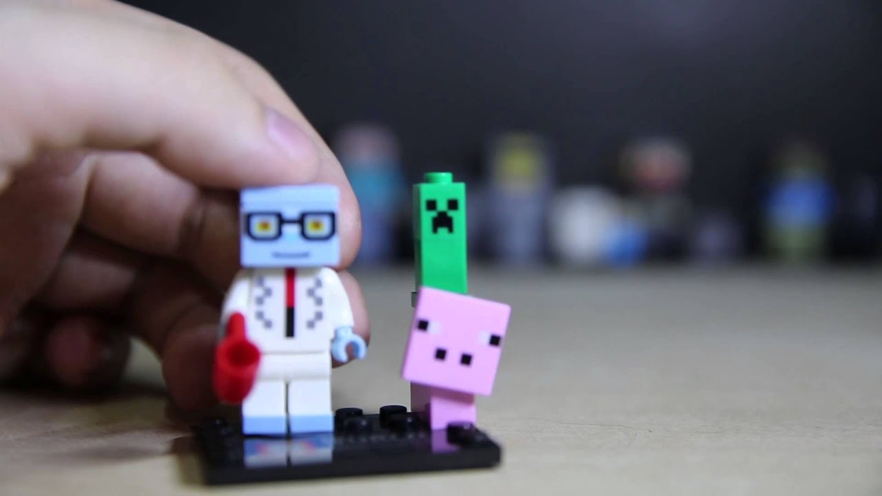 Lego MineCraft terraria Sheng Yuan Bootleg Review - YouTube