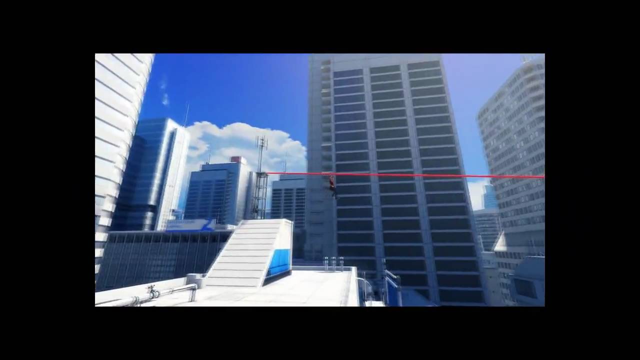Mirror's Edge walkthrough level 1 - YouTube