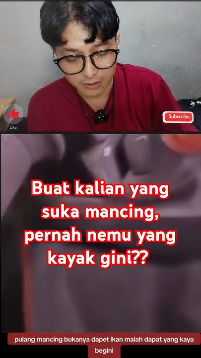Buat kalian yg suka mancing malem, Hati-hati nemu yang gini #horror #penampakan #reaction - YouTube