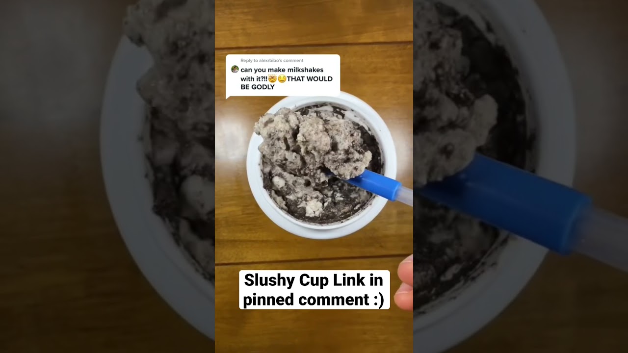 Oreo Slushy Cup Milkshake - YouTube