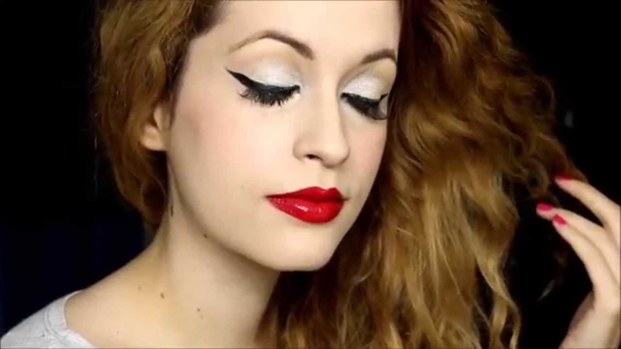 Modern 50's Make Up Tutorial - YouTube