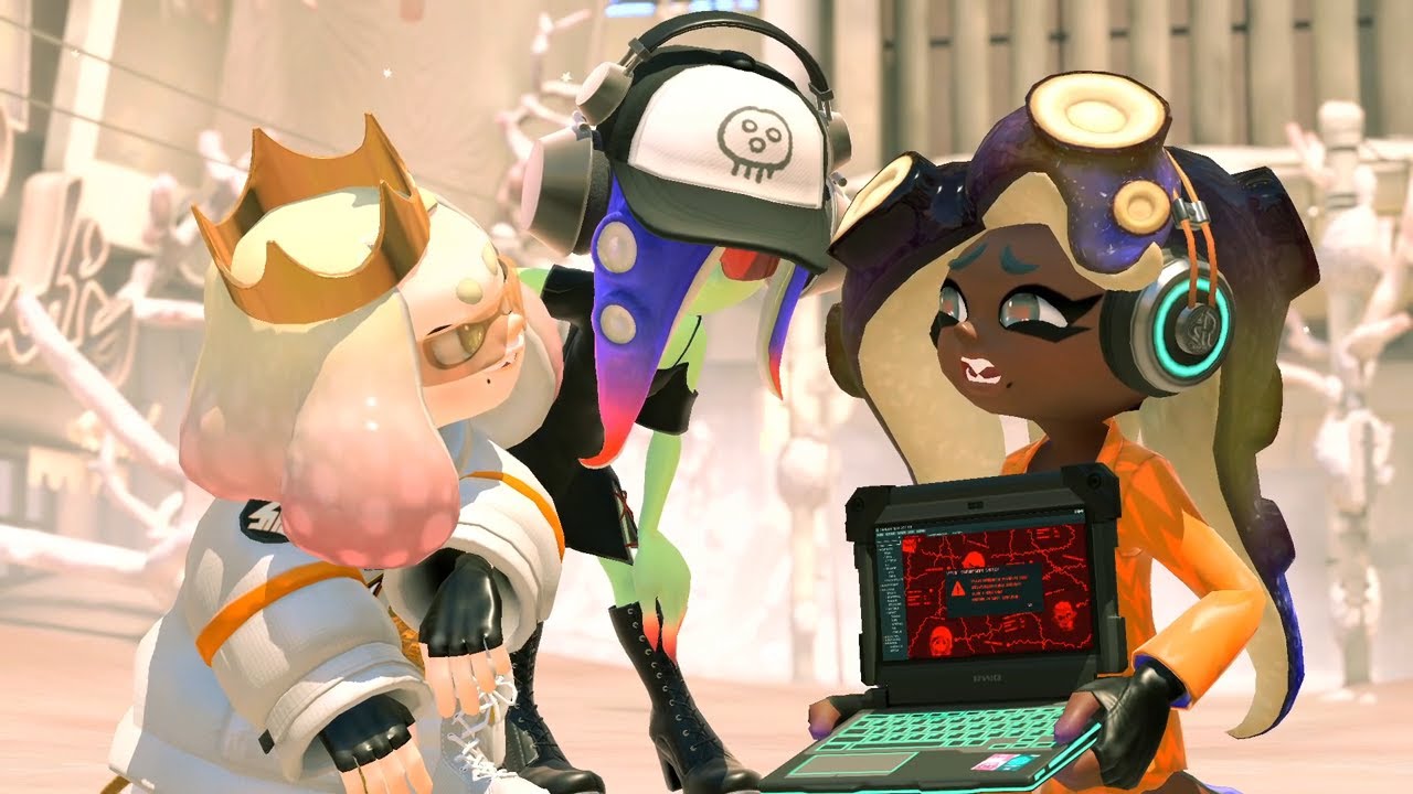 All Bosses + Ending Splatoon 3 Side Order - YouTube