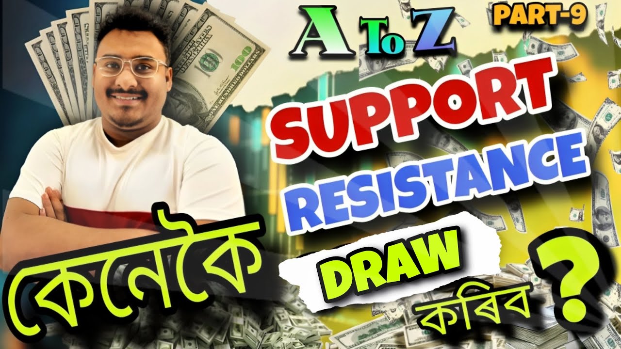 HOW TO DRAW SUPPORT AND RESISTANCE A TO Z SERIES PART -9 / BY FinLAB ...