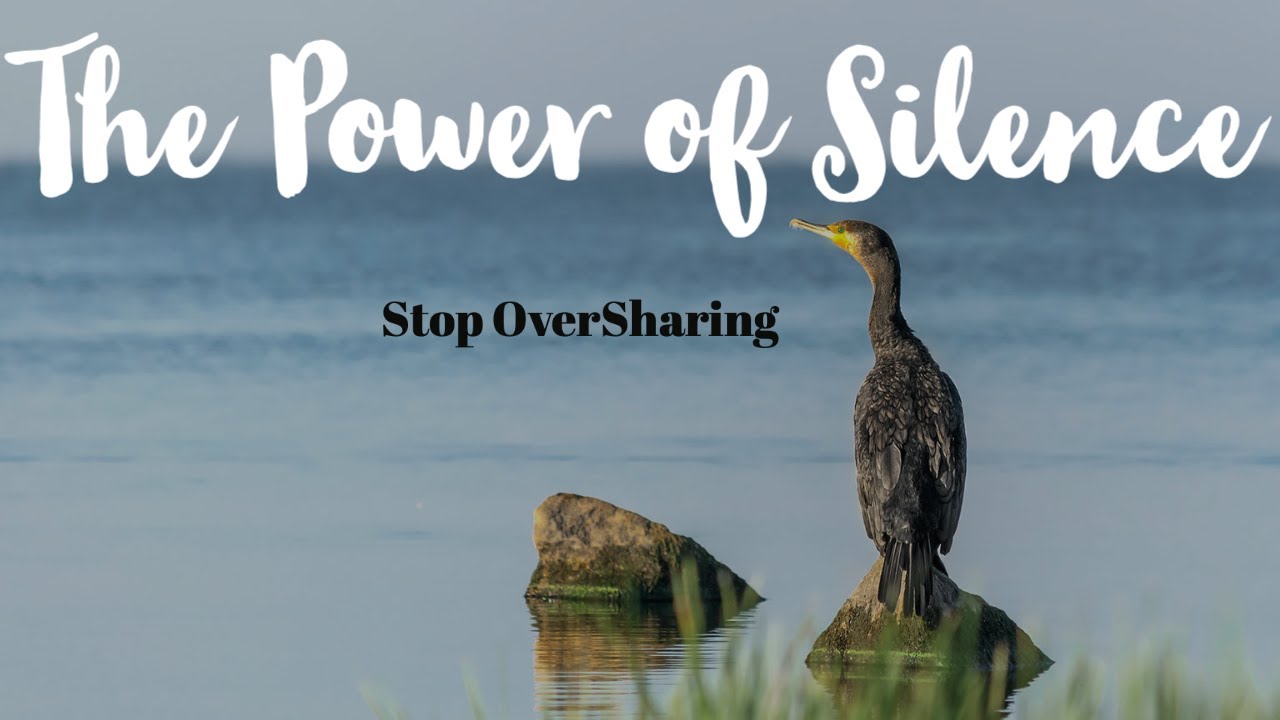 The Power of Silence|Stop oversharing|Move in Silence|Goal Sharing|Goal ...