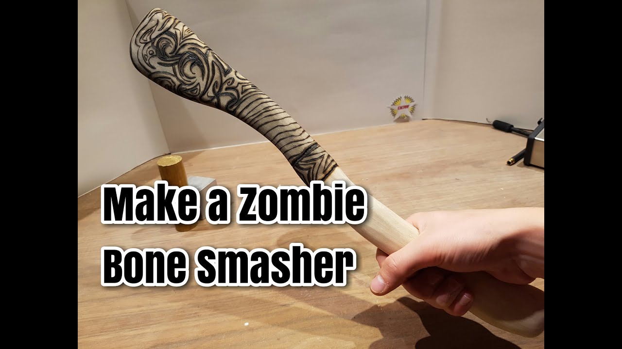 Zombie Apocalypse Weapons #2 - Zombie Bone Smasher Build - YouTube