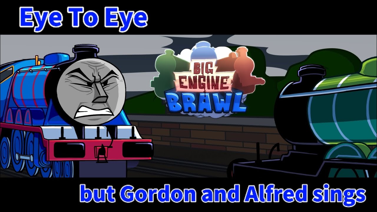 FNF:Eye To Eye but Gordon and Alfred sings - YouTube
