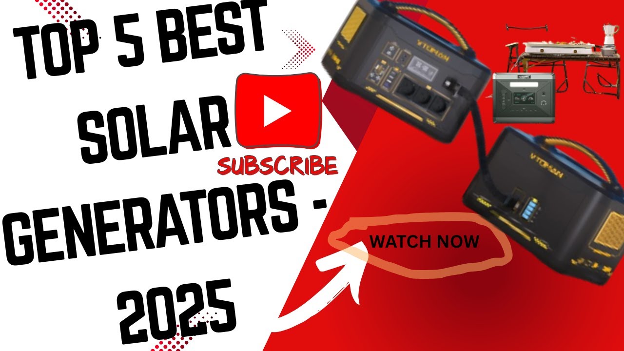 Top 5 Best Solar Generators 2025 - YouTube
