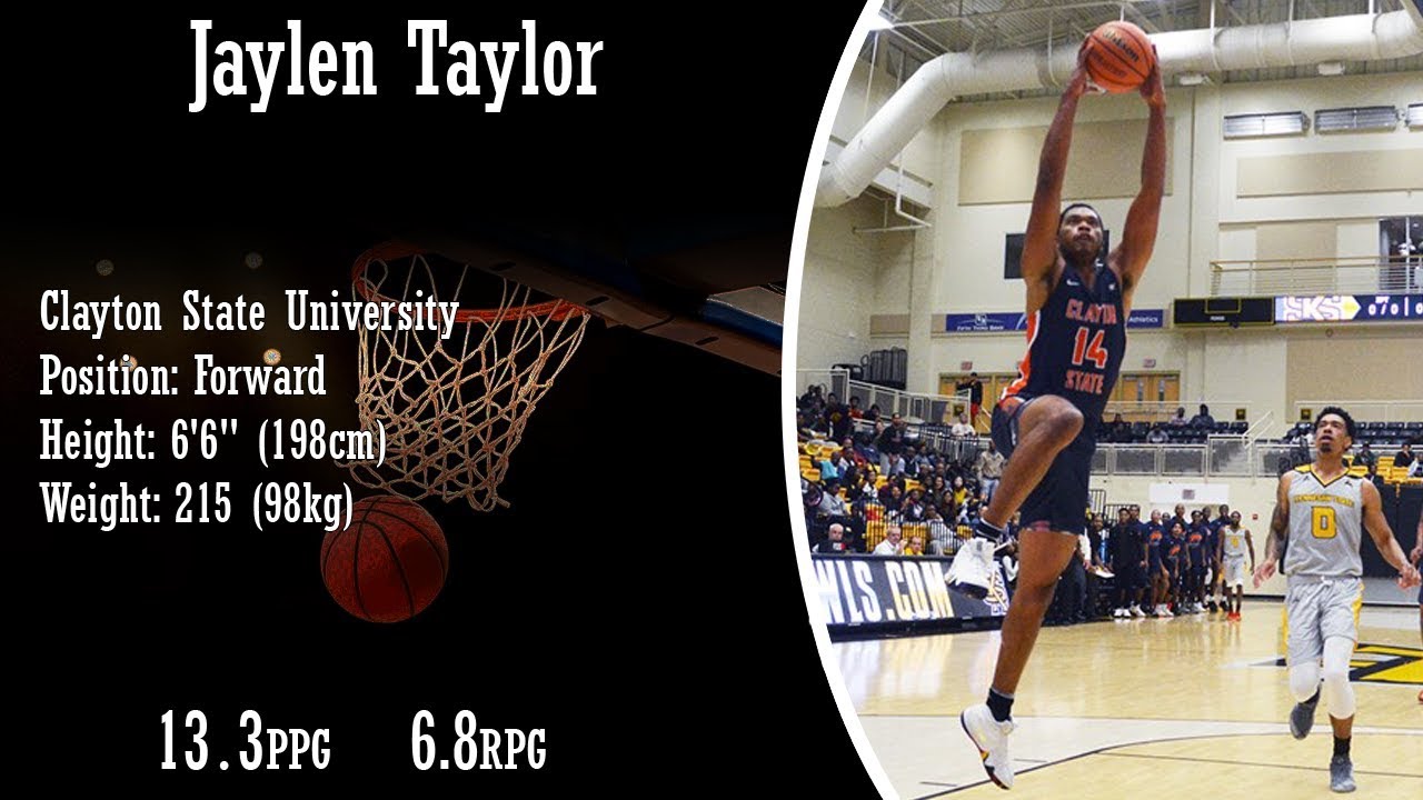 Jaylen Taylor 2018-19 Highlights - YouTube