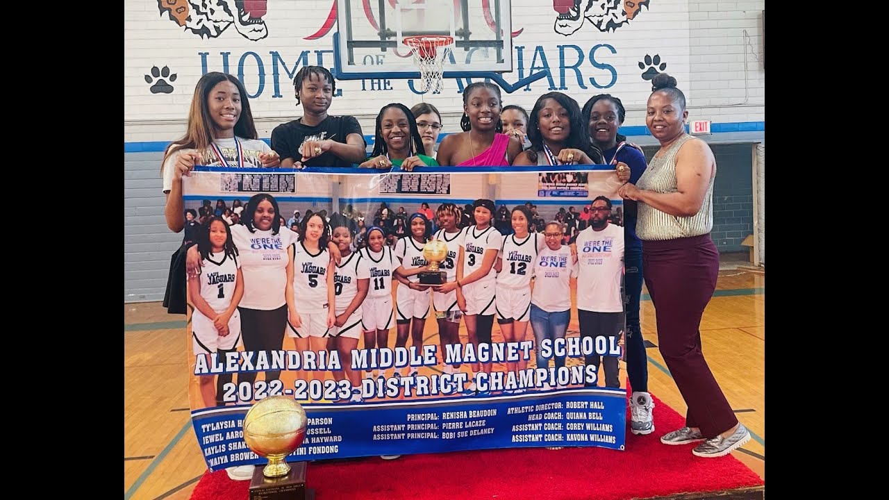 Alexandria Middle Magnet Honors Girls Basketball Team for Back-to-Back ...