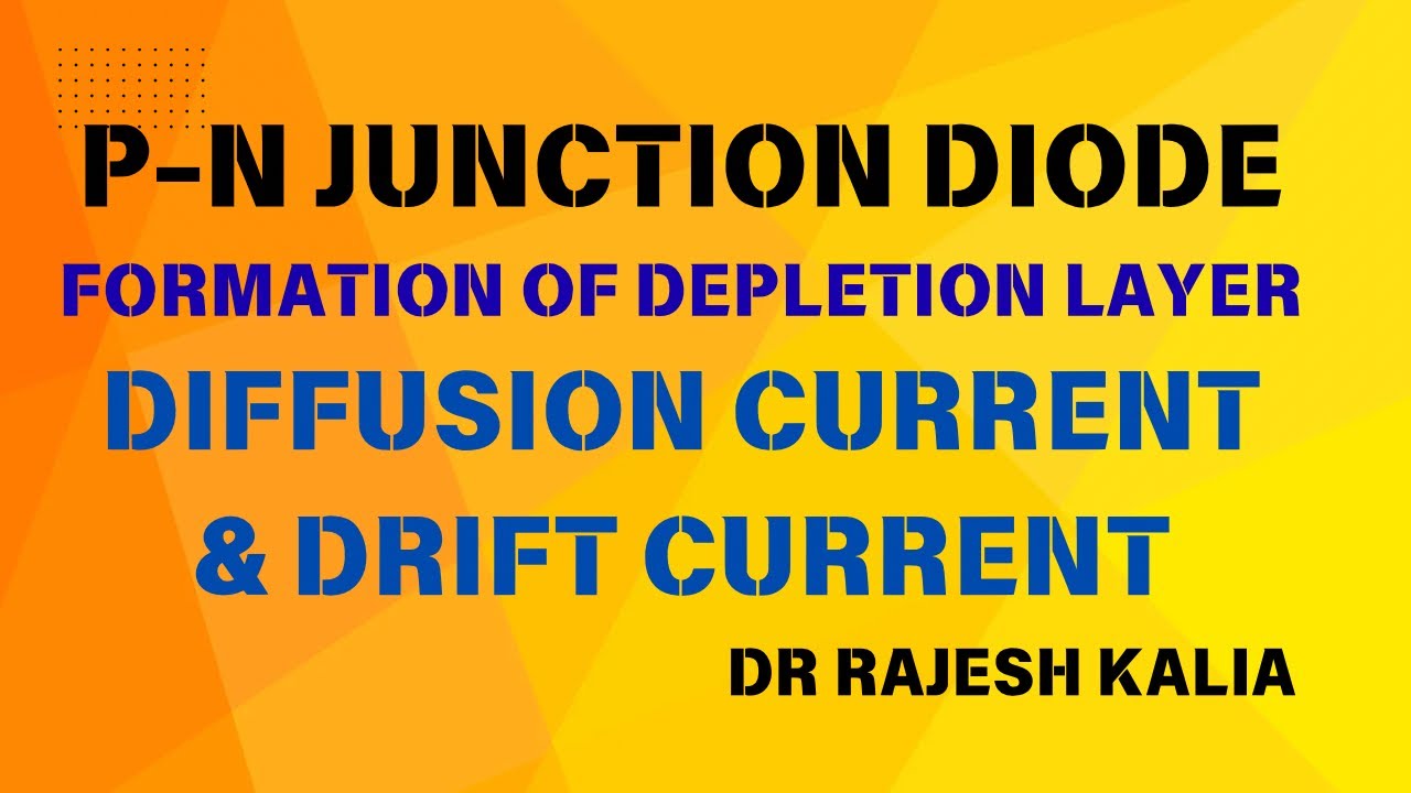Formation of p-n junction diode | Formation of Depletion Region ...