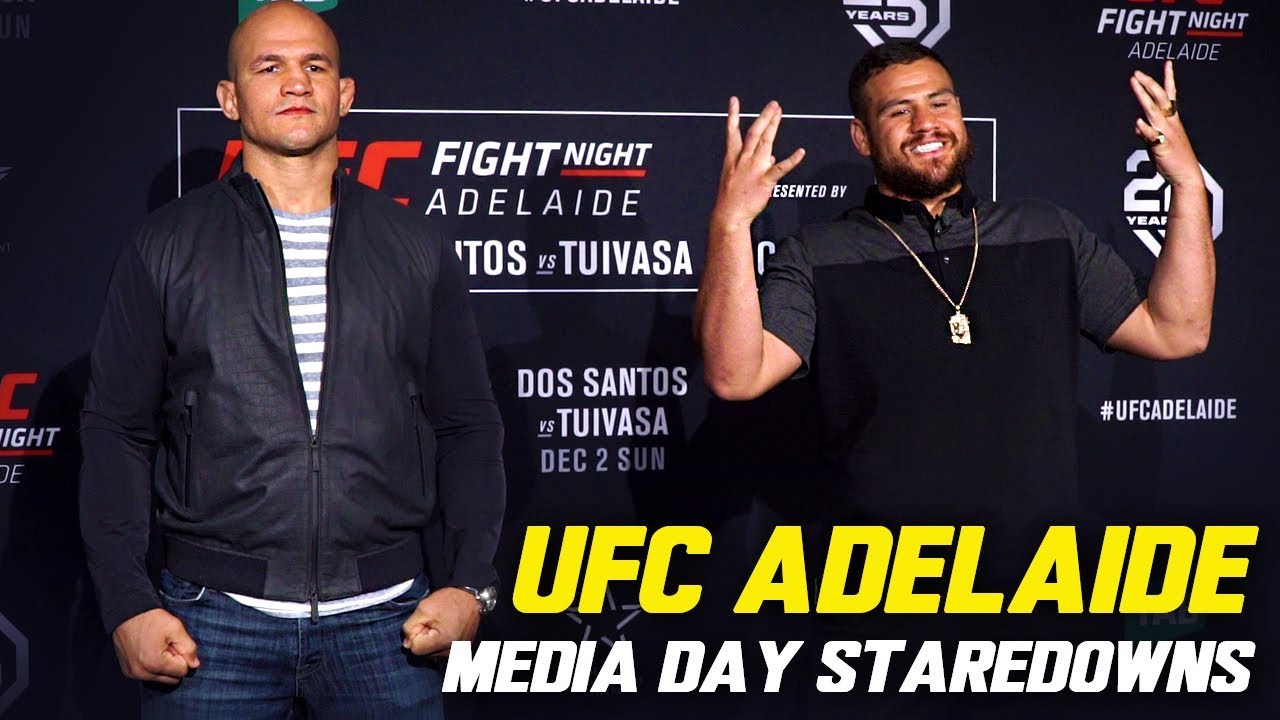 UFC Adelaide: Media Day Staredowns - YouTube